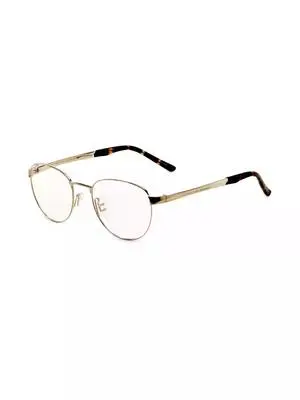 Porsche Design Round-frame Glasses - Gold