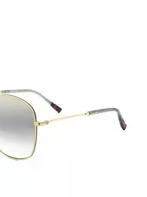 Missoni Geometric Frame Sunglasses