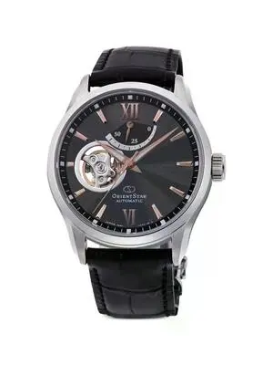 ORIENT Star Semi Skeleton 39mm Watch - Black