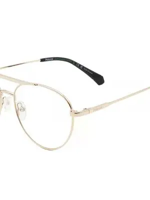 POLAROID Pilot Frame Eyeglasses - Gold