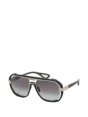 BUGATTI Geometric Frame Sunglasses - Black