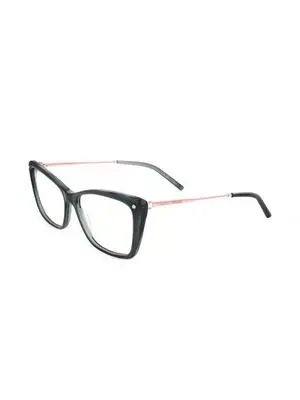 Carolina Herrera Glitter-effect Cat-eye Glasses - Green