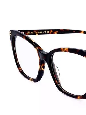 Marc Jacobs Tortoiseshell-effect Cat-eye Glasses