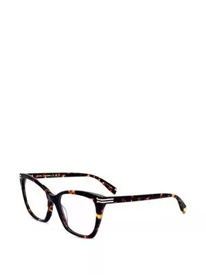 Marc Jacobs Tortoiseshell-effect Cat-eye Glasses - Brown