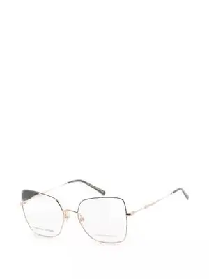Marc Jacobs Geometric-frame Glasses - Gold