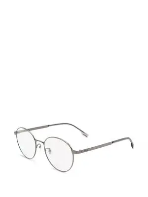 BOSS Round Frame Eyeglasses - Grey