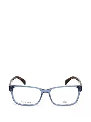 Rag & Bone Rectangle-frame Glasses - Blue