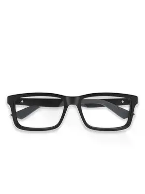MONT BLANC EYEWEAR Rectangle Glasses - Black