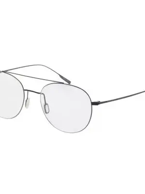 Porsche Design Double-bridge Round Frame Eyeglasses - Grey