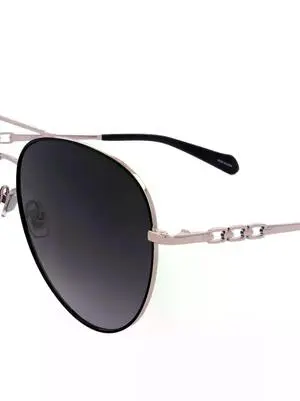 Fossil Pilot-frame Sunglasses - Gold