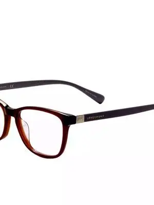 Longchamp Rectangle Frame Eyeglasses - Brown