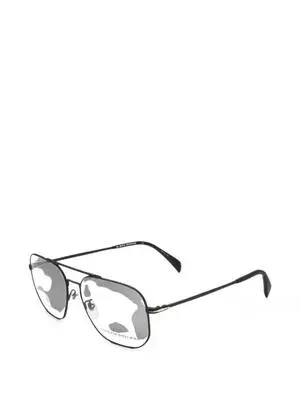 DB EYEWEAR BY DAVID BECKHAM Pilot-frame Glasses - Black