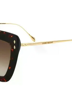 Isabel Marant Tortoiseshell-effect Square Frame Sunglasses