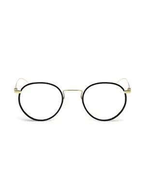 Rag & Bone Round Frame Eyeglasses - Black