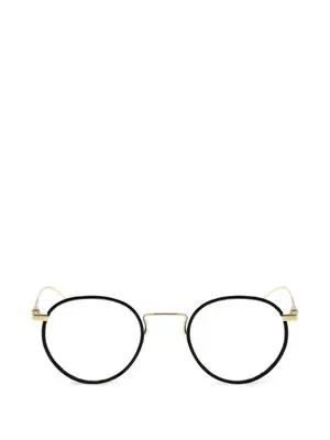Rag & Bone Round Frame Eyeglasses - Black