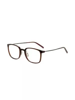 Porsche Design Square-frame Glasses - Brown