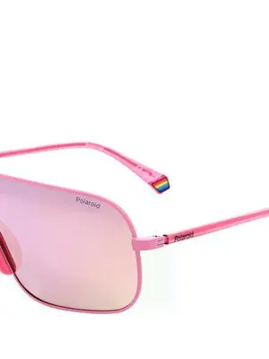POLAROID Geometric Frame Polarised Sunglasses