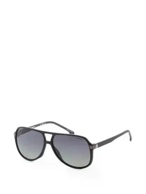 Carrera Eyewear Pilot-frame Double-bridge Sunglasses - Black