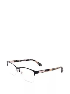Kate Spade New York Glorianne Tortoiseshell-effect Cat-eye Eyeglasses - Black