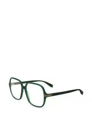 Marc Jacobs Geometric Frame Eyeglasses - Green