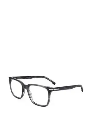 BOSS Square-frame Glasses - Grey