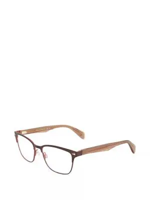 Rag & Bone Rectangular Frame Eyeglasses