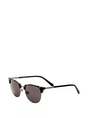 Fossil Tortoiseshell-effect Browline Sunglasses - Brown