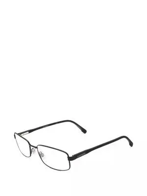 Carrera Eyewear Matte Finish Rectangle Eyeglasses - Black