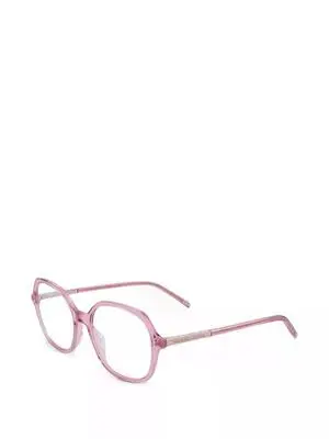 Marc Jacobs Geometric-frame Glasses - Pink
