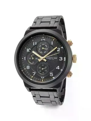 KENNETH COLE Multi-dial 47mm Watch - Black