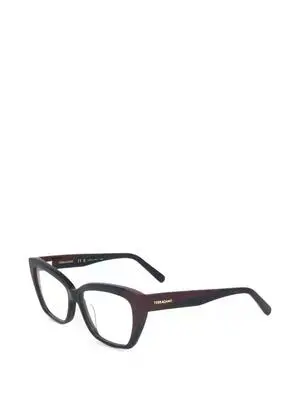 FERRAGAMO Cat Eye Frame Glasses - Red