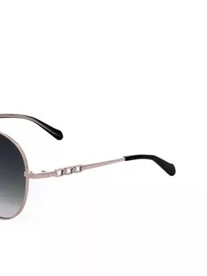 Fossil Aviator Chain-link Sunglasses