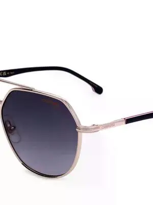 Carrera Eyewear Geometric Frame Sunglasses With Tone Accents - Gold