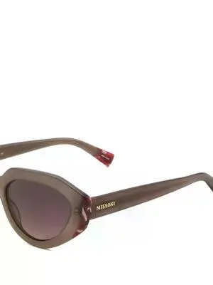 Missoni Geometric Frame Sunglasses