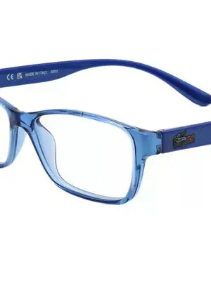 Lacoste Rectangle Frame Eyeglasses With Glitter Embellishment