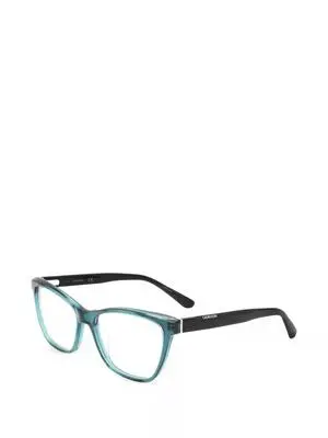 Calvin Klein Rectangle-frame Glasses - Blue