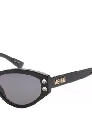 Moschino Cat Eye Sunglasses With Stud Embellishment