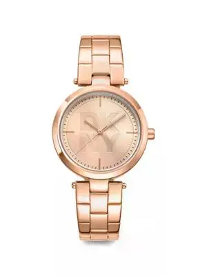Dkny Logo-detail 32mm Watch - Pink