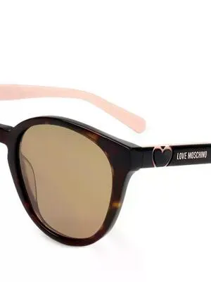 Moschino 51mm Havana Sunglasses