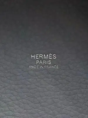 Hermès Clemence Picotin 18 Handbag - Grey