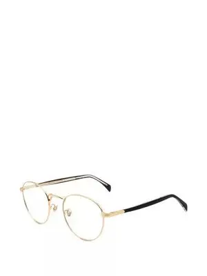 DB EYEWEAR BY DAVID BECKHAM Round-frame Glasses - Gold