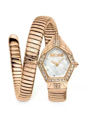 Just Cavalli Snake 23mm Watch - White