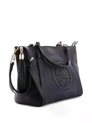 Gucci Soho Convertible Top Handle Bag Leather Small Satchel