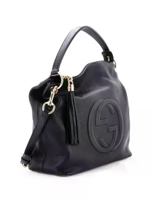 Gucci Soho Convertible Leather Large Hobo Bag