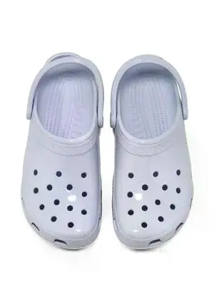 CROCS Perforated Slingback Clogs - Blue
