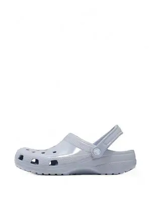 CROCS Perforated Slingback Clogs - Blue