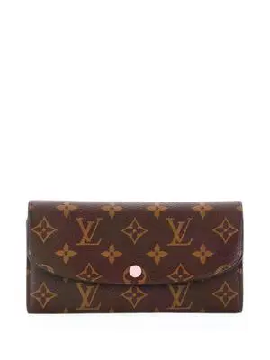 LOUIS VUITTON Emilie Wallet Monogram Canvas Small Wallets - Brown