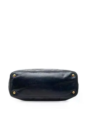 Prada Vitello Shine Convertible Tote Satchel
