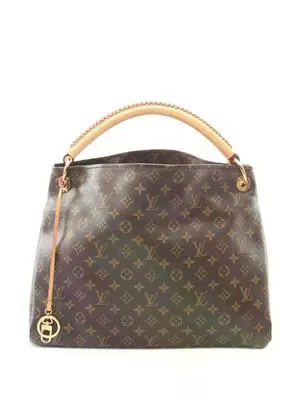 LOUIS VUITTON Monogram Artsy Mm Hobo Bag - Brown