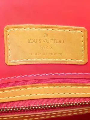 LOUIS VUITTON Monogram Vernis Reade Pm Handbag - Pink